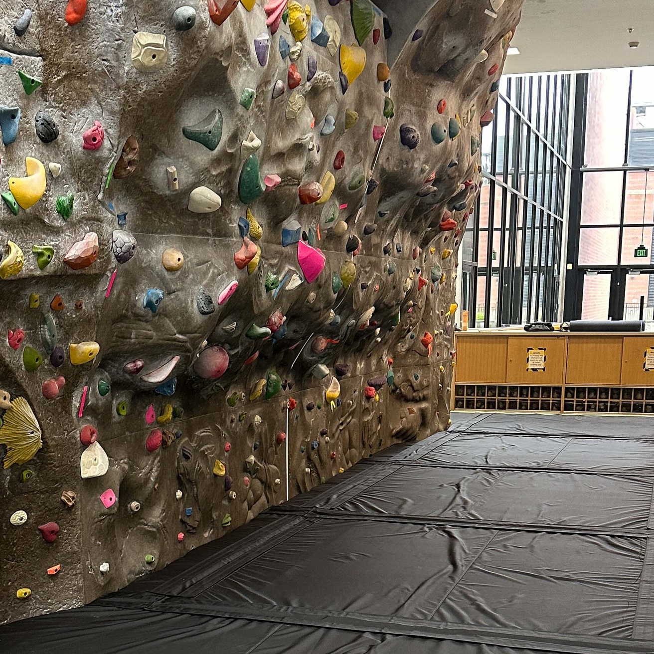 friction climbing wall